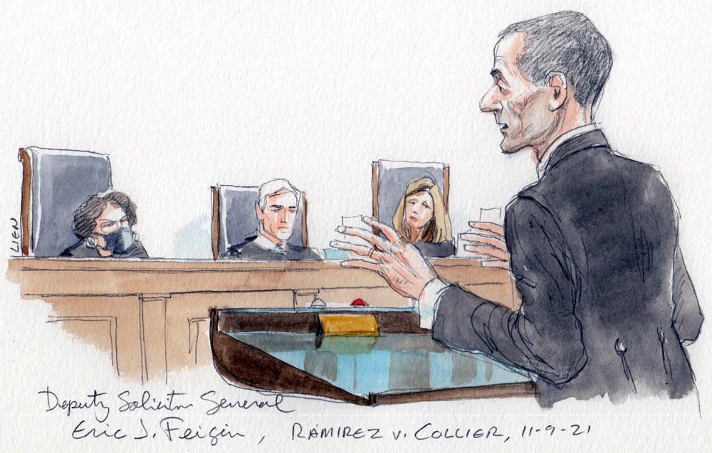 Court debates inmate’s request for prayer and touch during execution ...